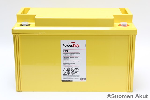 Enersys Powersafe 12V80 12V 79Ah/C10 360X165X230 - Suomenakut.fi ...