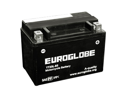 Euroglobe Mp-Akku YTX9L-BS 12V 8Ah 150x87x105 - + - Suomenakut.fi ...