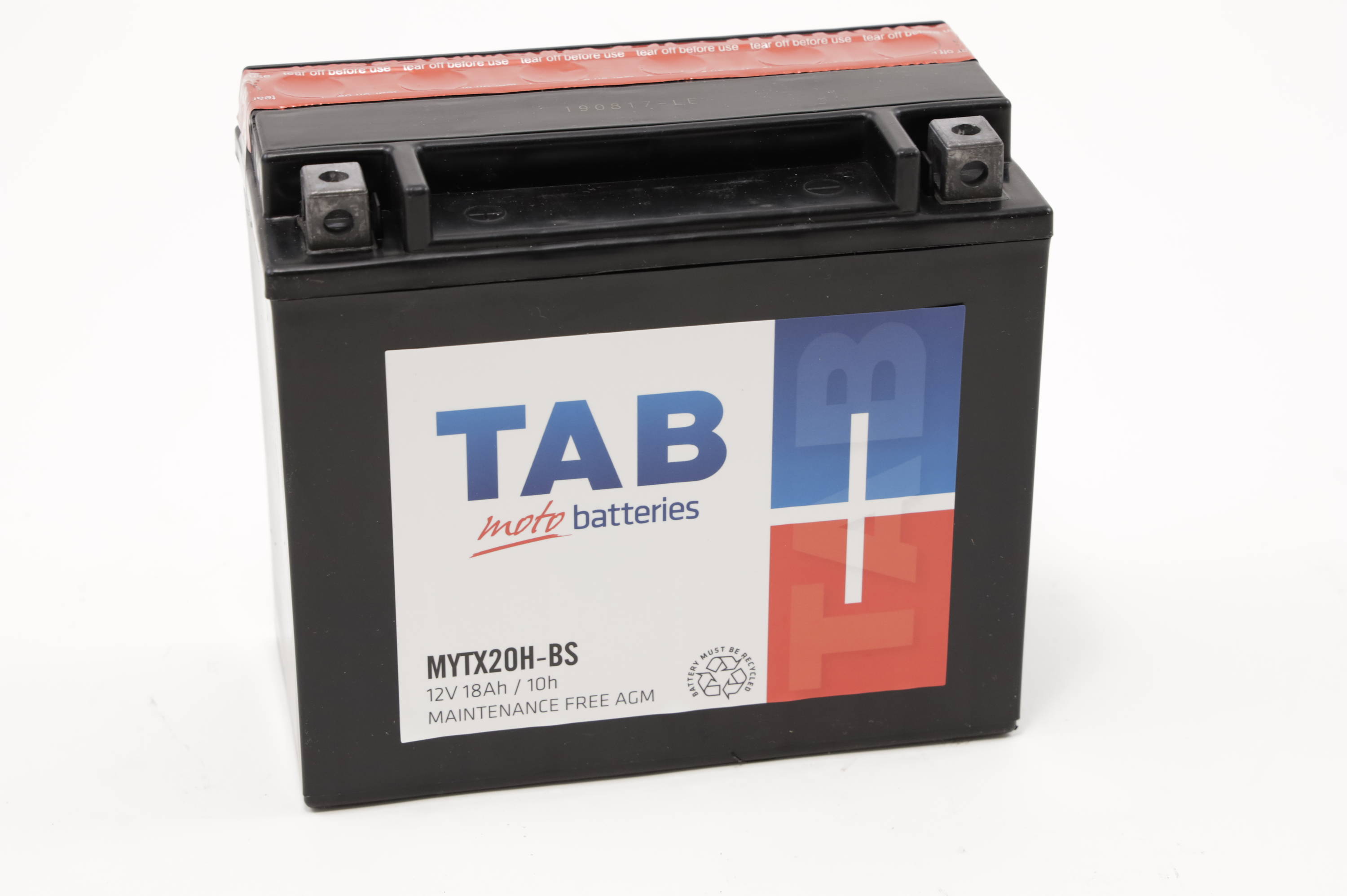 TAB Mp-Akku YTX20H-BS/MYTX20H-BS 12V 18Ah 310A 175x86x154 + - M867 ...