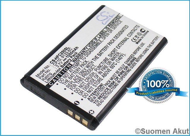 Doro puhelimen akku 332 CS 3.7v 1050mah Tarvikeakku Liion - Suomenakut ...