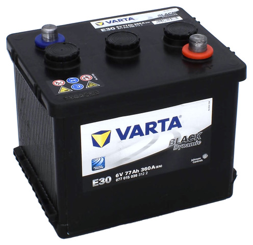 Varta Black Dynamic 6V 77Ah 360A 215x170x185 - + (E30) - Suomenakut.fi ...