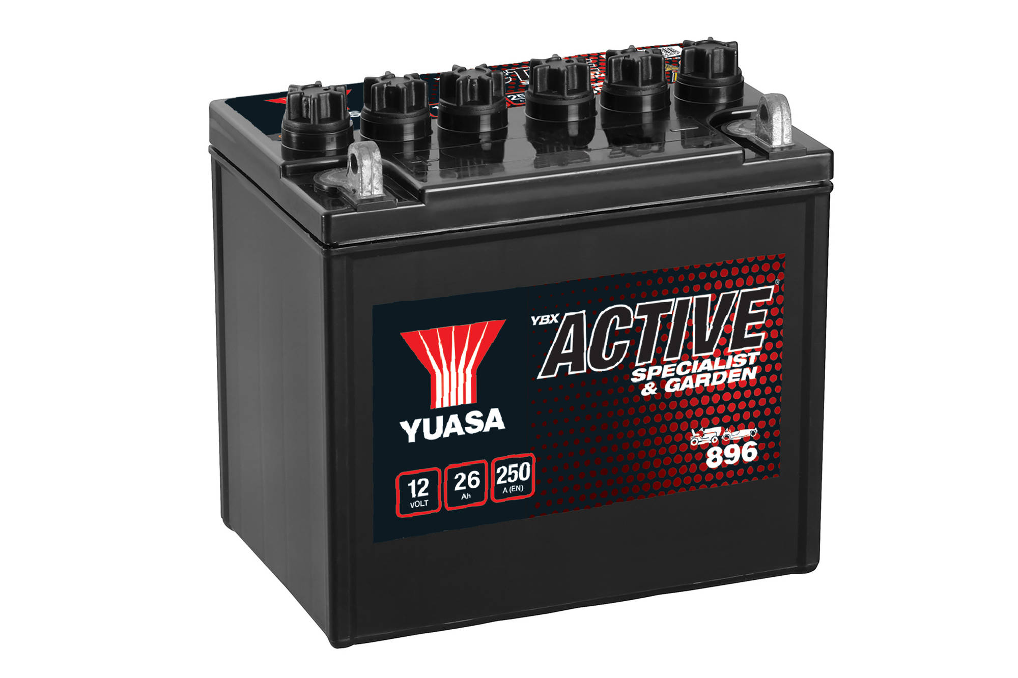 Yuasa Mp-Akku 896 12V 26Ah 250A 184x124x175 + - Garden - Suomenakut.fi ...