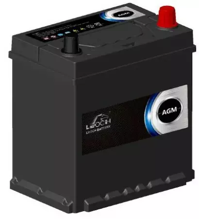 Leoch Auton akku AGM-B21L-B12V 40Ah BYD 206x142x202/224- + 330A(EN ...